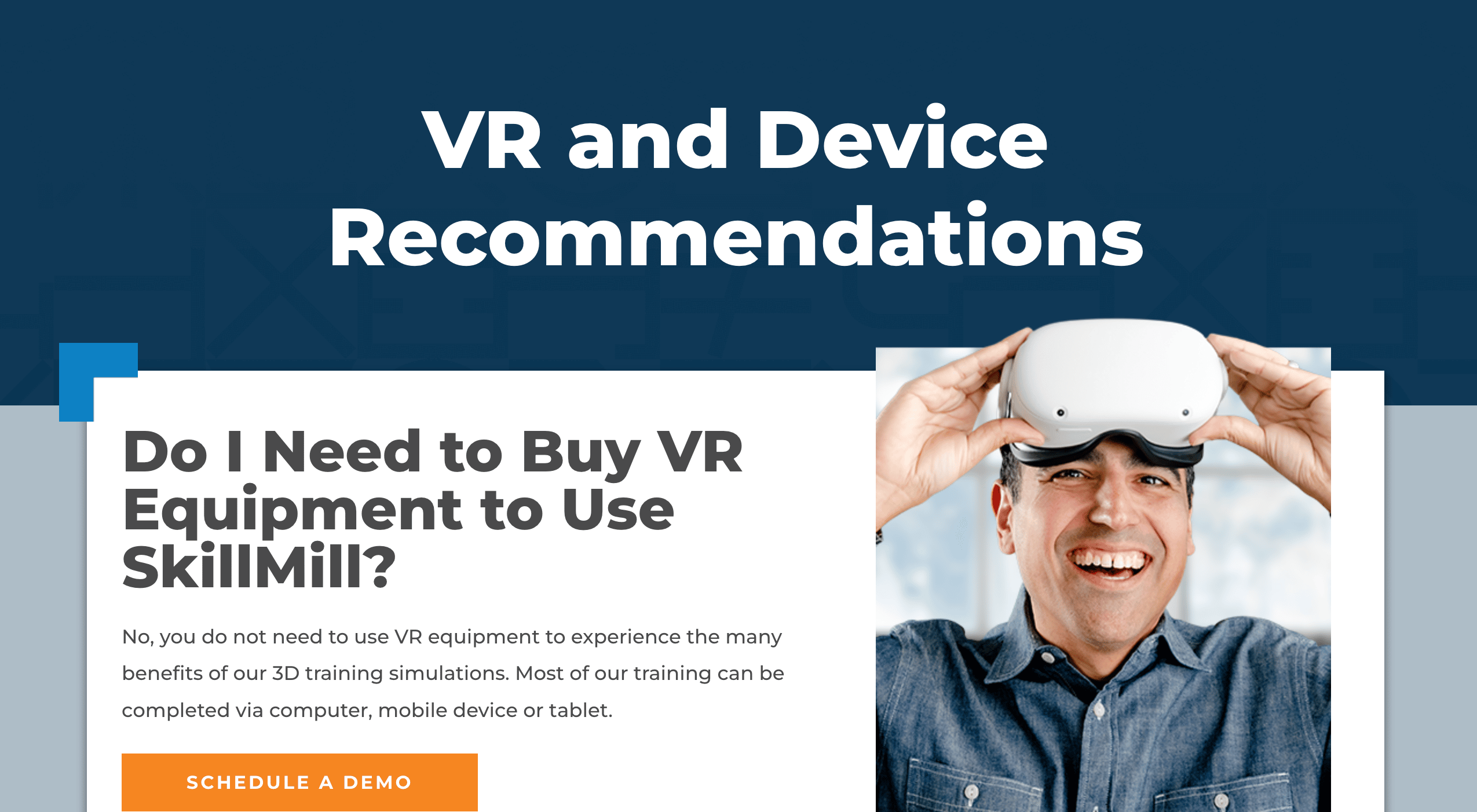 VR & 3D Sim Device Recommendations | Interplay Learning