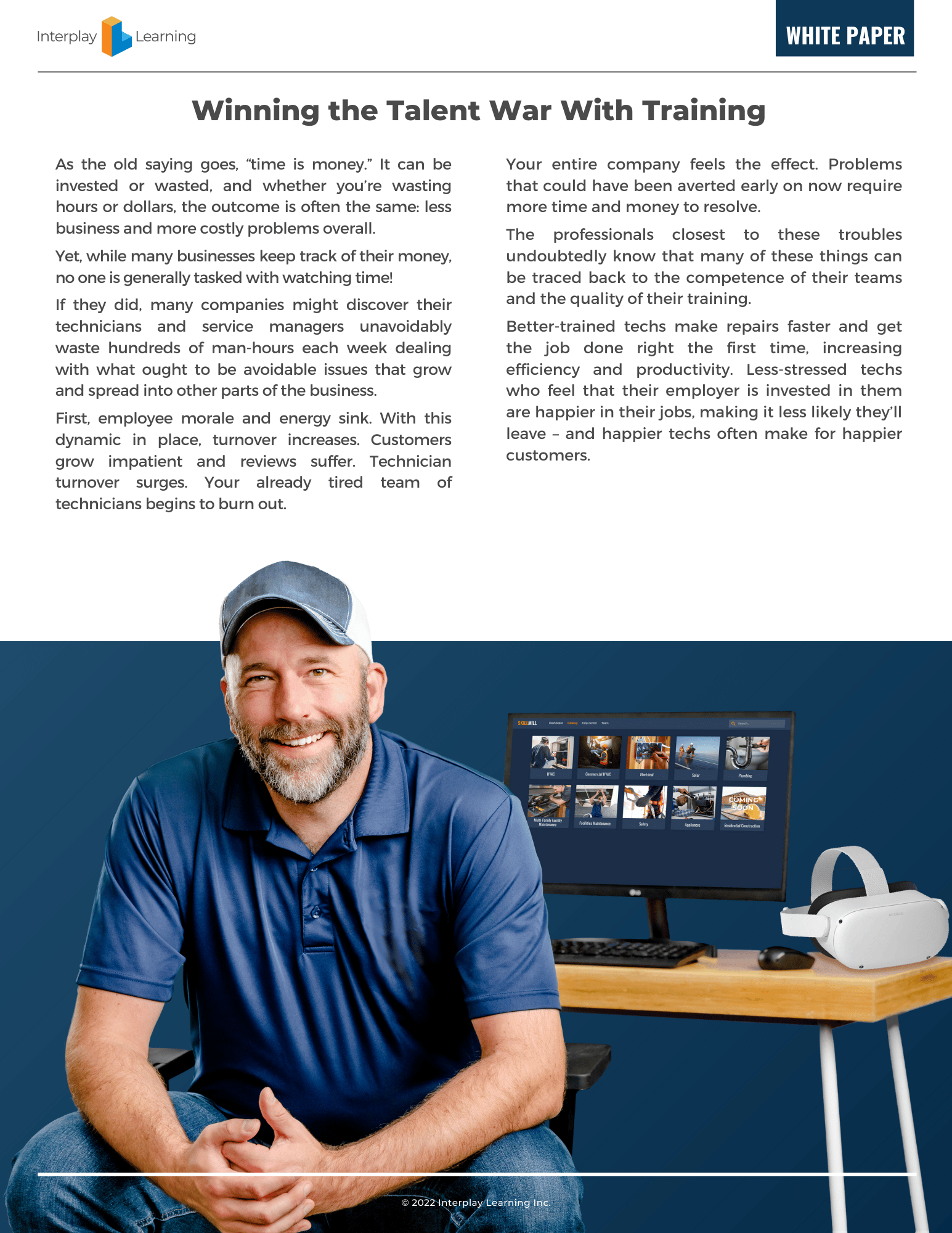 Virtual Skilled Trades Training: Attracting The Best Talent